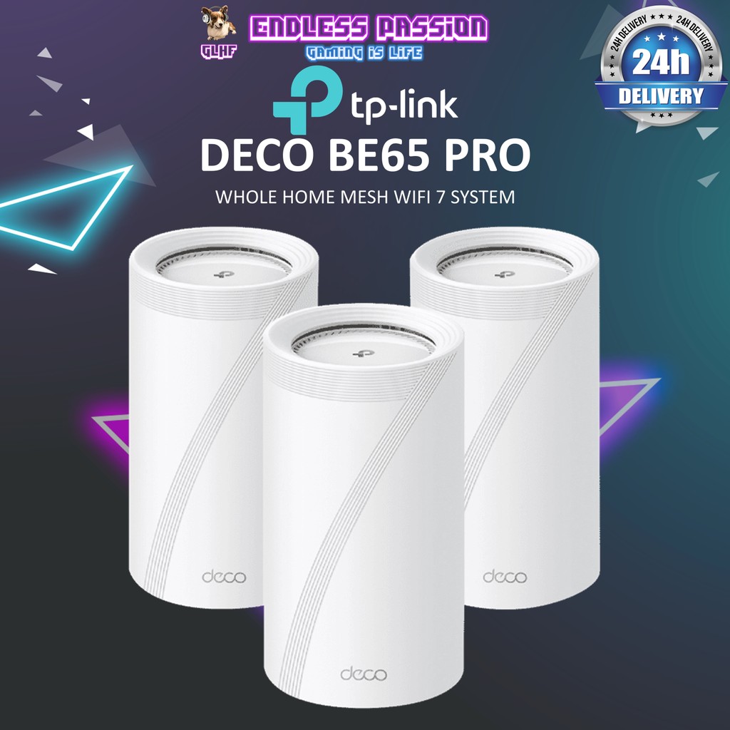 TP Link Deco BE65 Pro BE11000 Whole Home Mesh WiFi 7 System | Shopee ...