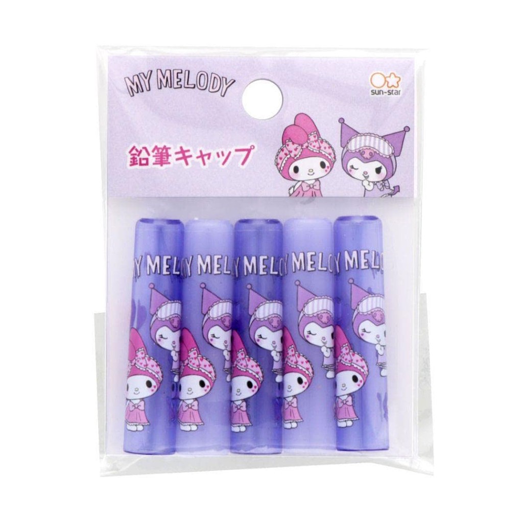 My Melody Pencil Cap Pencil Cover Set of 5Chara Pare FC02 Sanrio -Top ...