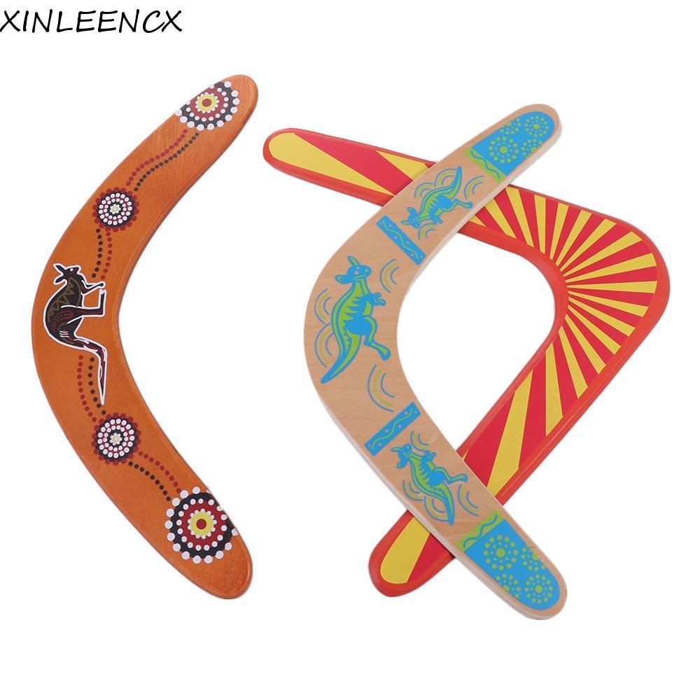 XINLEENCX Flying Boomerang Toy Birthday Gift Children Playing Throwback ...