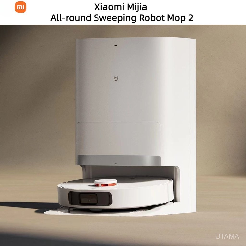 Xiaomi Mijia Almighty Sweeping Mopping Robot 2 MI Home Smart Mop Family ...
