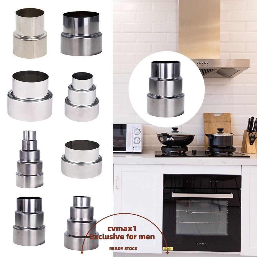 CYMX Flue Exhaust Pipe Reducing Joint, Multiple Models Stainless Steel ...