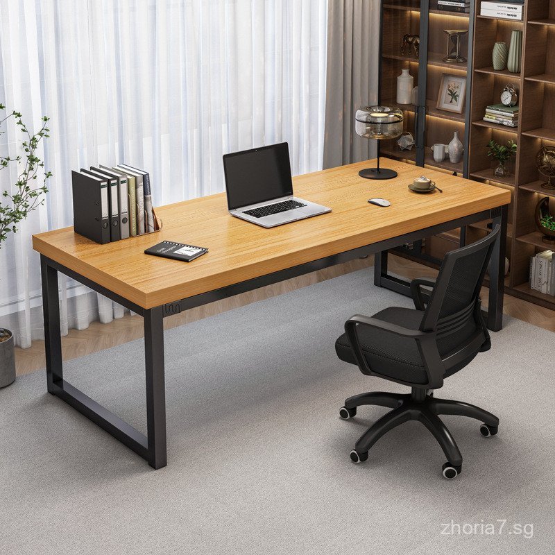 Simple Office Desk Single Office Desk Minimalist Modern Home Desktop ...