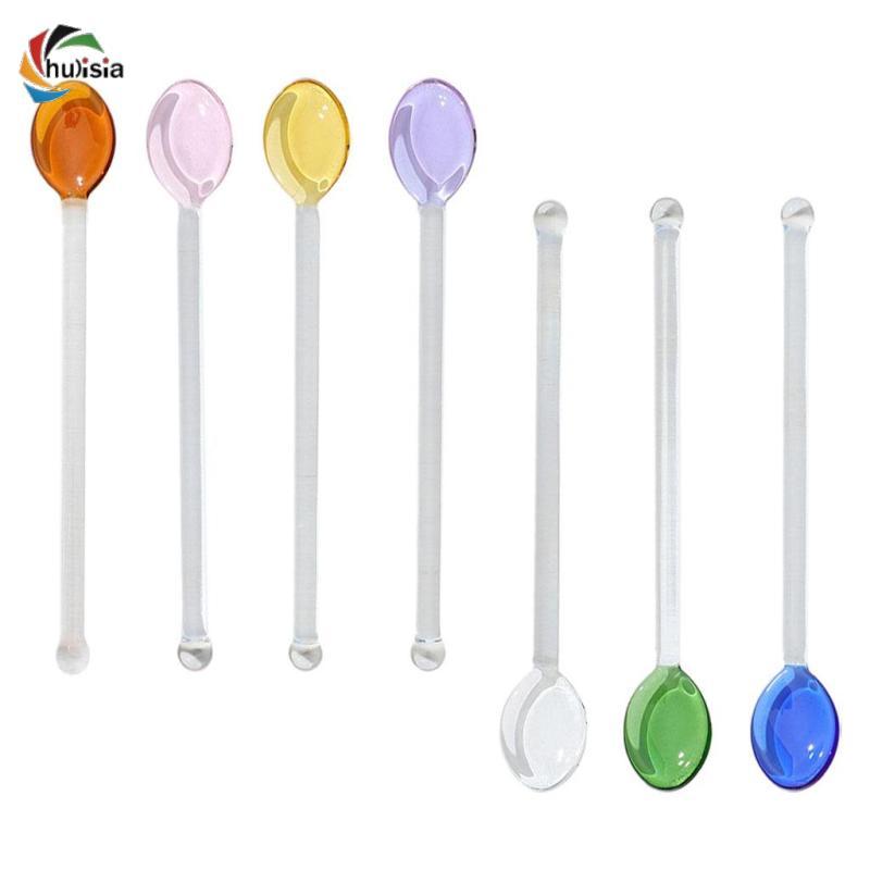 [chulisia] Stirring Spoon Espresso or Tea Stirrers Glass Stirring Spoon ...
