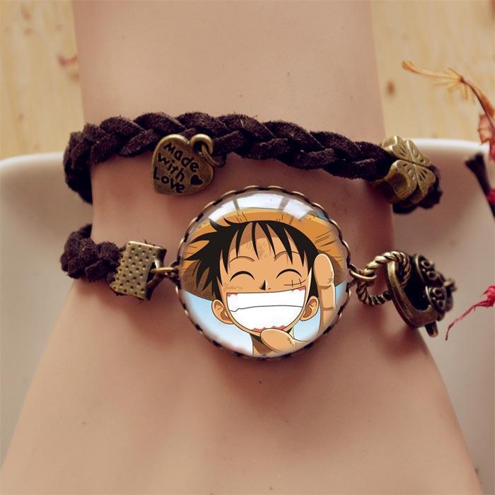 One Piece Luffy Bracelet Ace Merchandise Anime Bracelet Customized ...