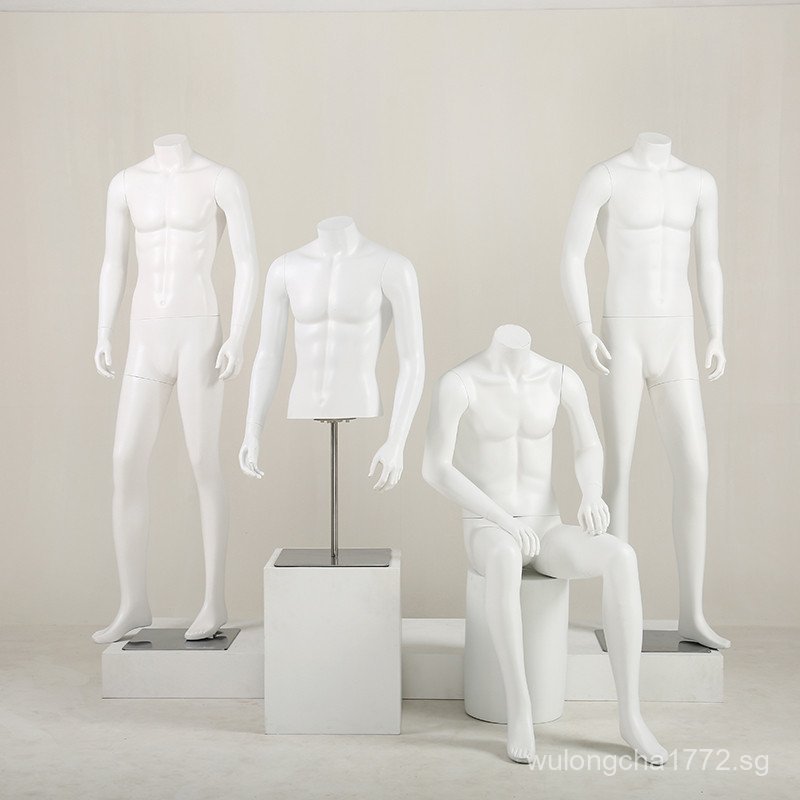 Huajun Mannequin Props Male Clothing Store Window Display Mannequin ...