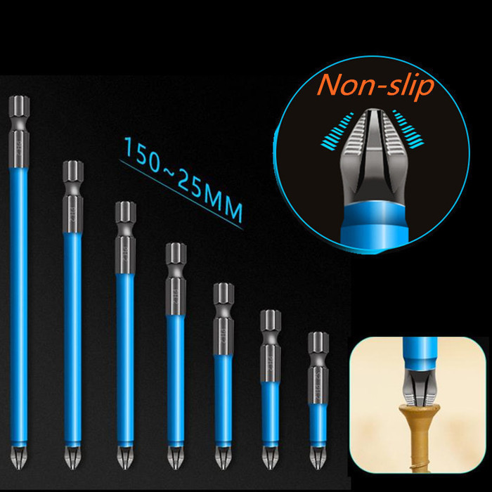 MATA Philips Drill Bits Magnetic Screwdriver Bit Set 6 PCS | Shopee ...