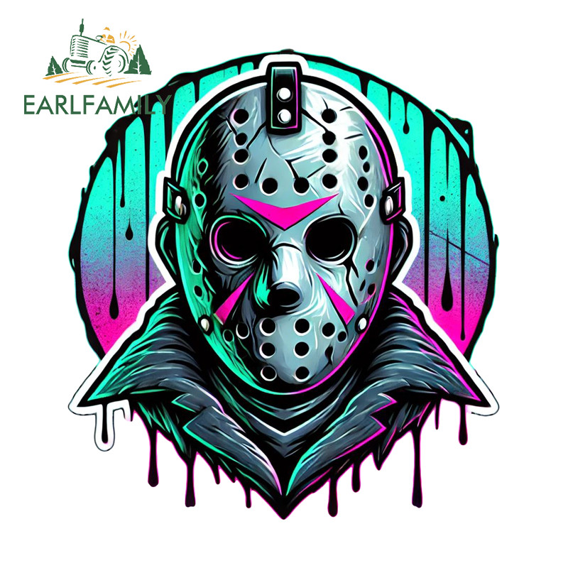 EARLFAMILY Friday The 13th Jason Voorhees Car Stickers Personality ...
