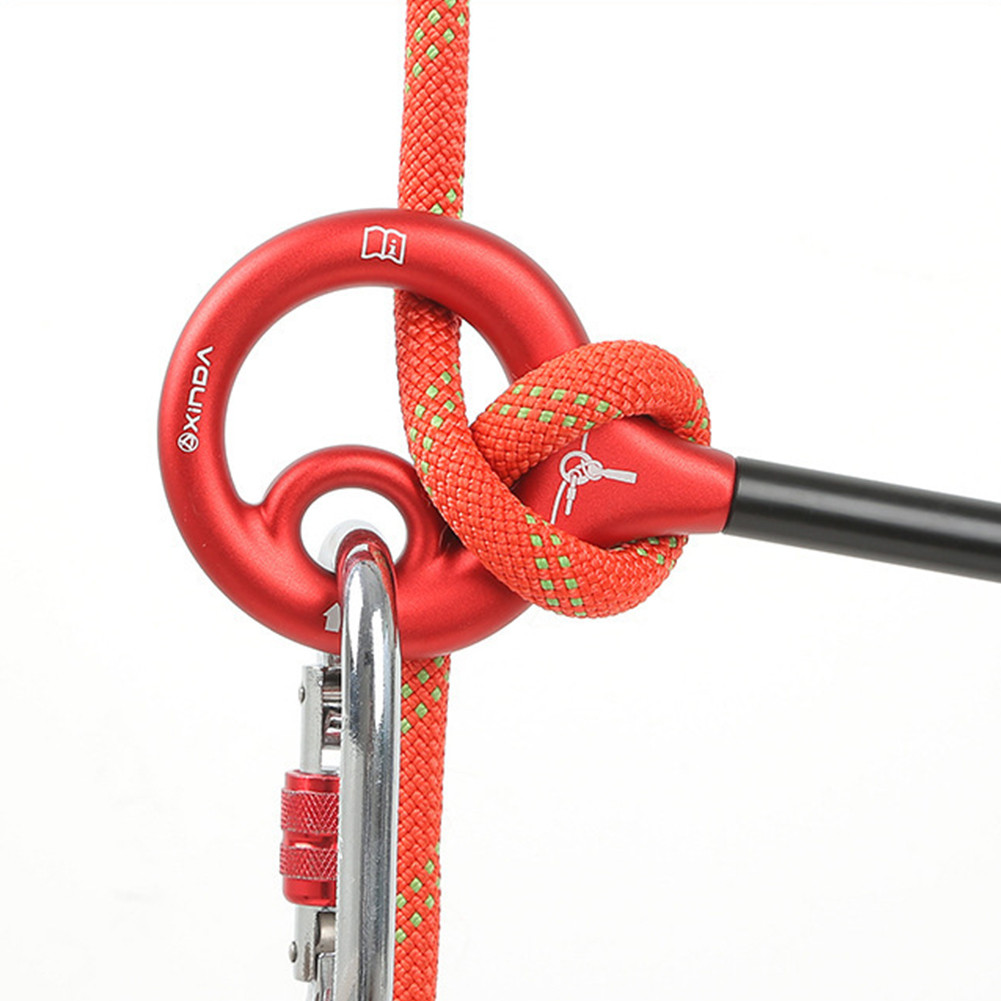 9-Shape Rigging Descender Aluminum Alloy Figure Belay Device Rock ...