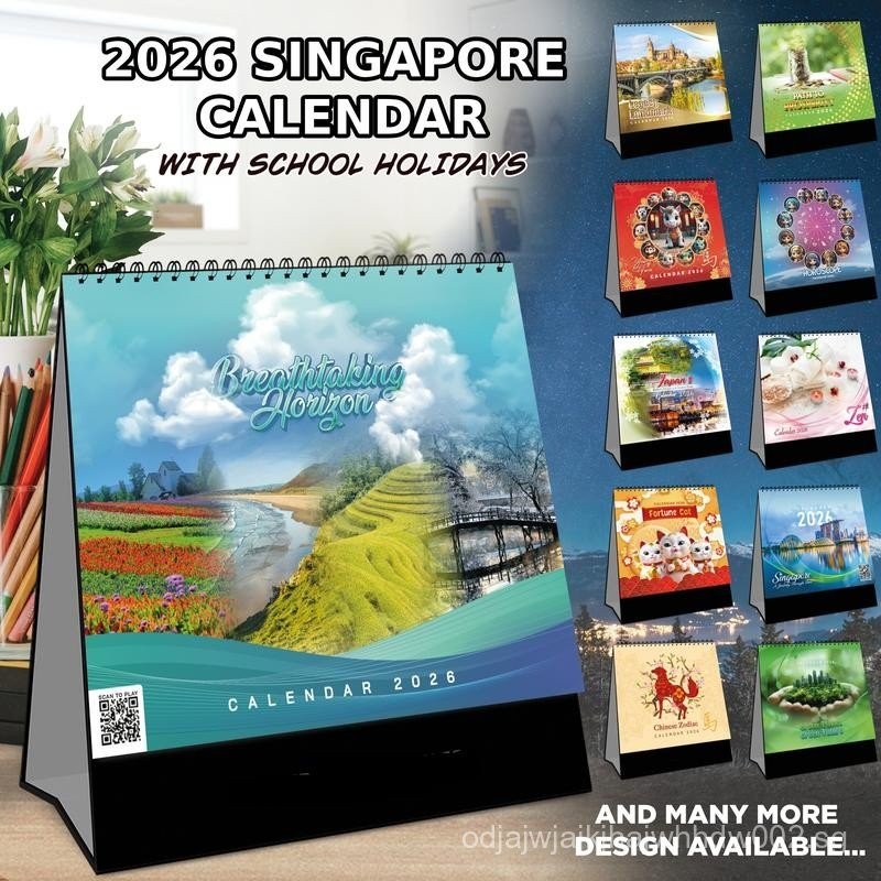 [SG Ready Stock] 2026 Singapore Calendar with School Holiday S7800 ...