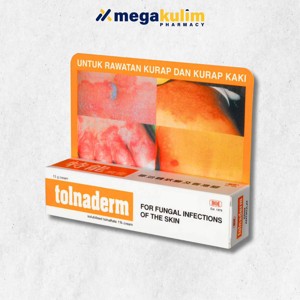 Tolnaderm Cream for Fungal Infections 15g | Shopee Singapore