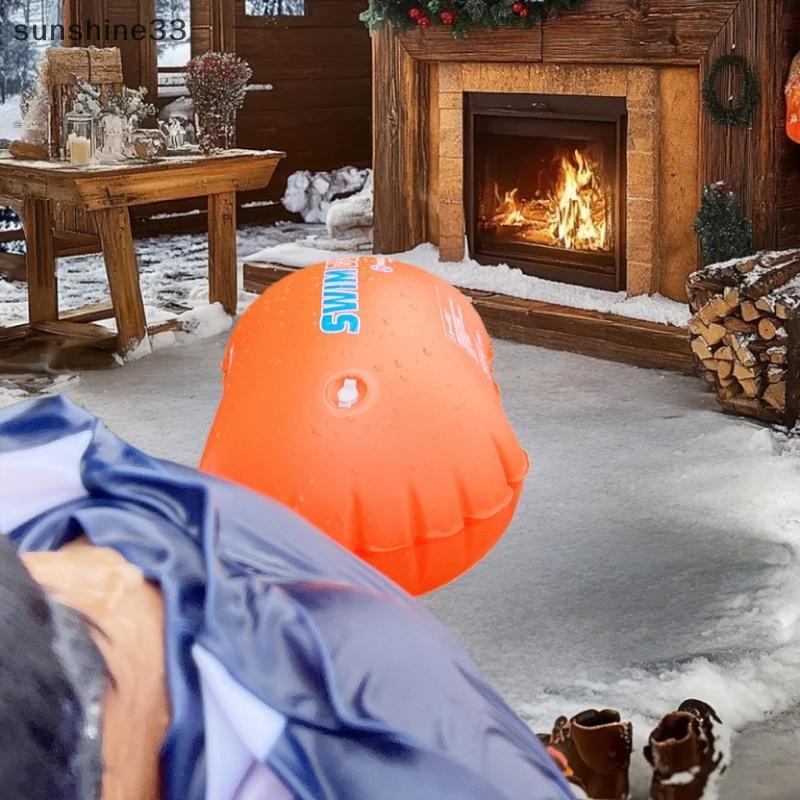 SY Swimming Pool Buoy Tow Floats Inflatable Life Saving Swim Buoy PVC ...