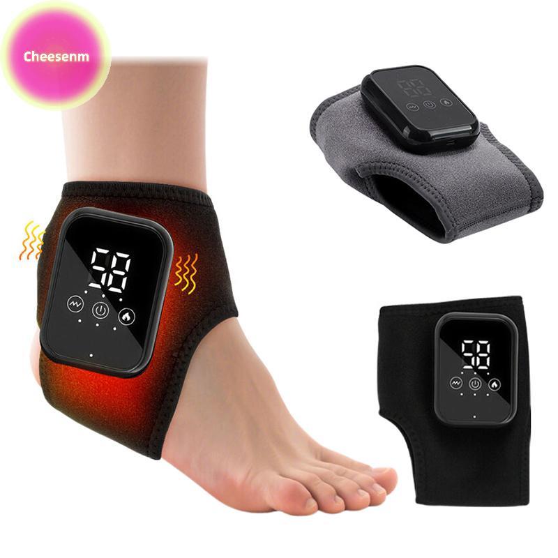 Cheesenm Foot Triple Method Massager, 3-in-1 Heated Foot & Ankle Wrap ...