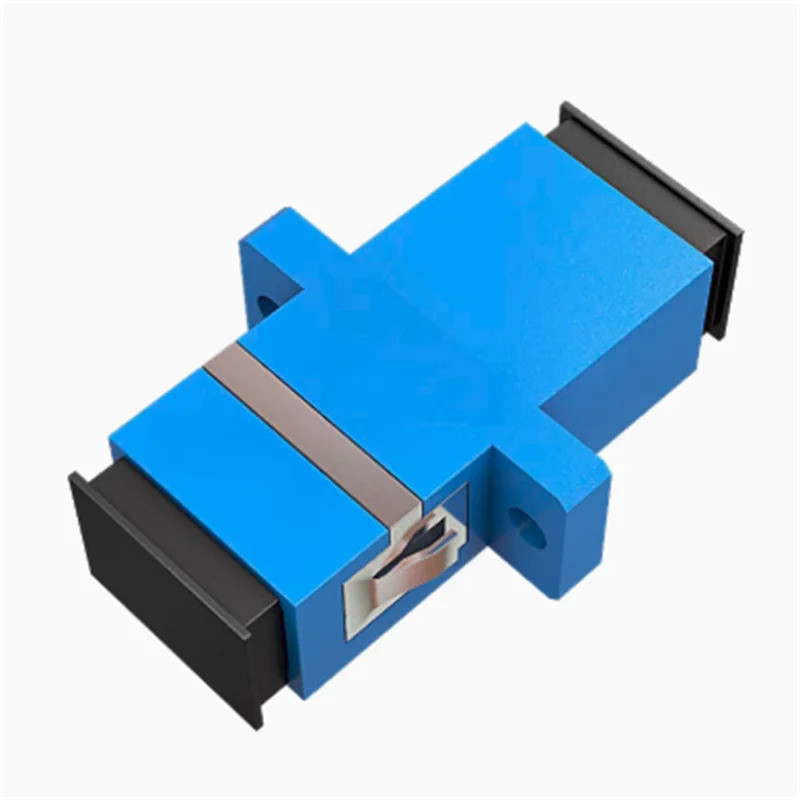 50PCS Carrier-grade optical fiber coupler SC/FC/LC/ST circular rotation ...