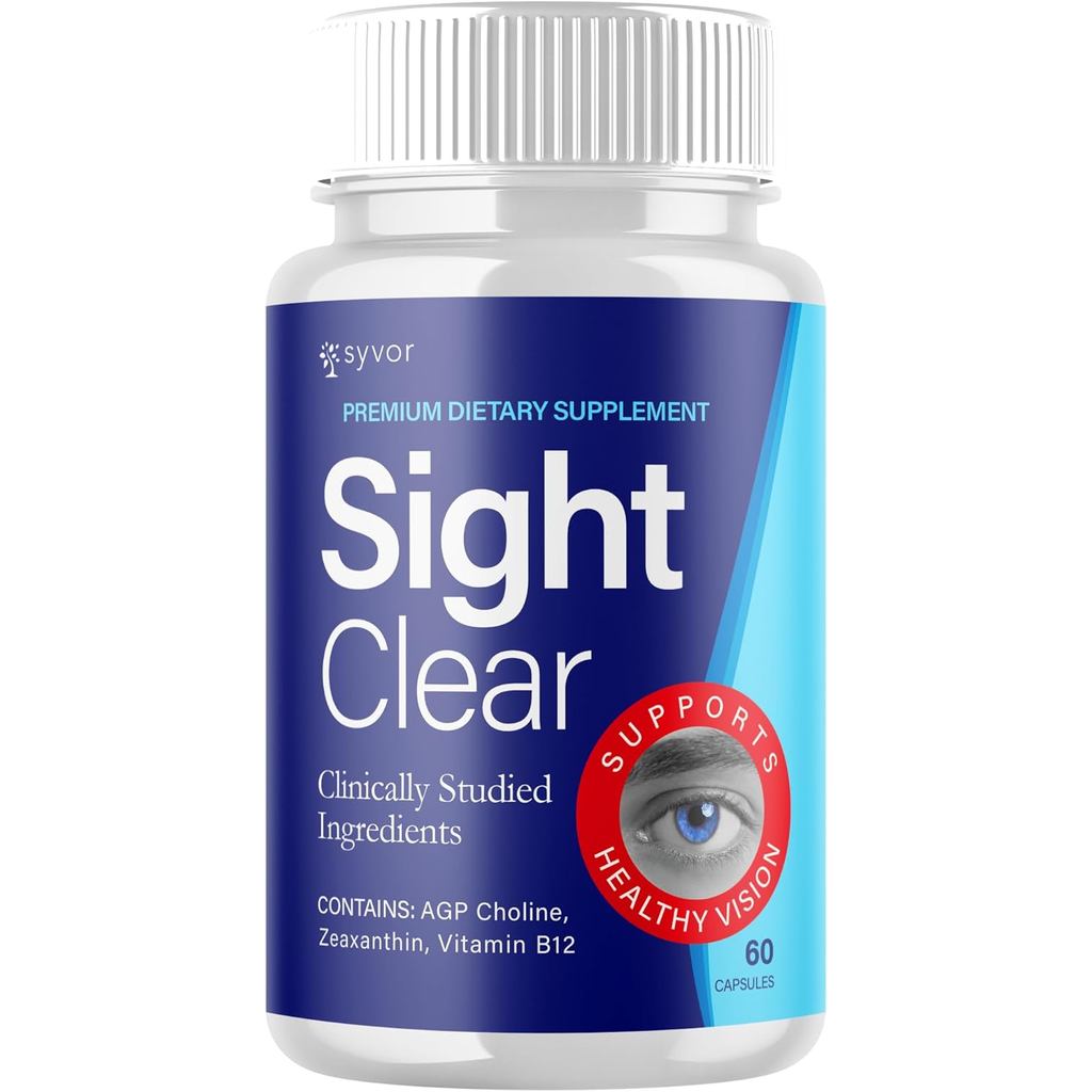 Sight Clear Capsules, Official Sight Clear 20/20 Vision Vitamin Pills ...