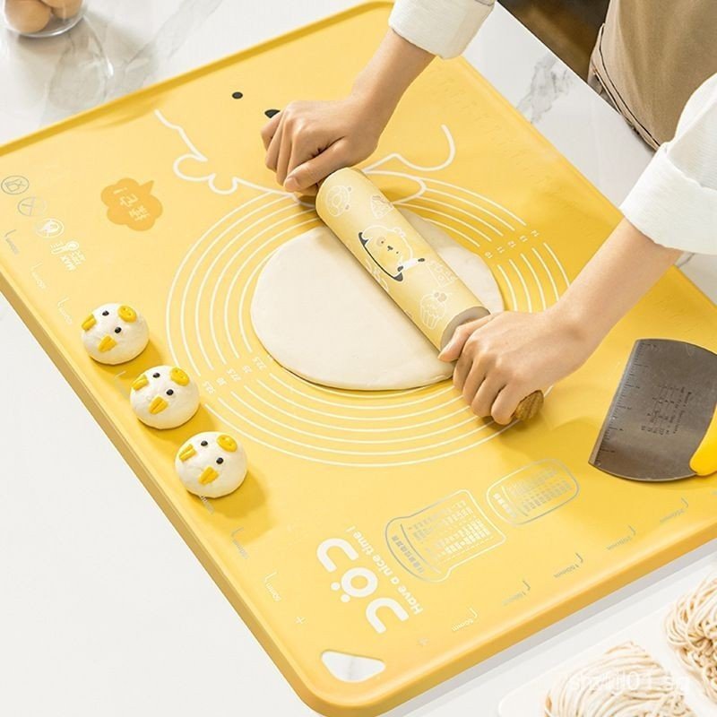 Home Use Extra Large Thick Silicone Mat Kneading Mat Baking Dough Mat ...