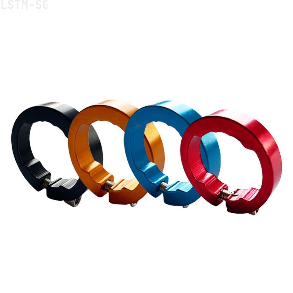 Road and Mountain Bike Grips Lock Ring Set with Aluminum Alloy End ...