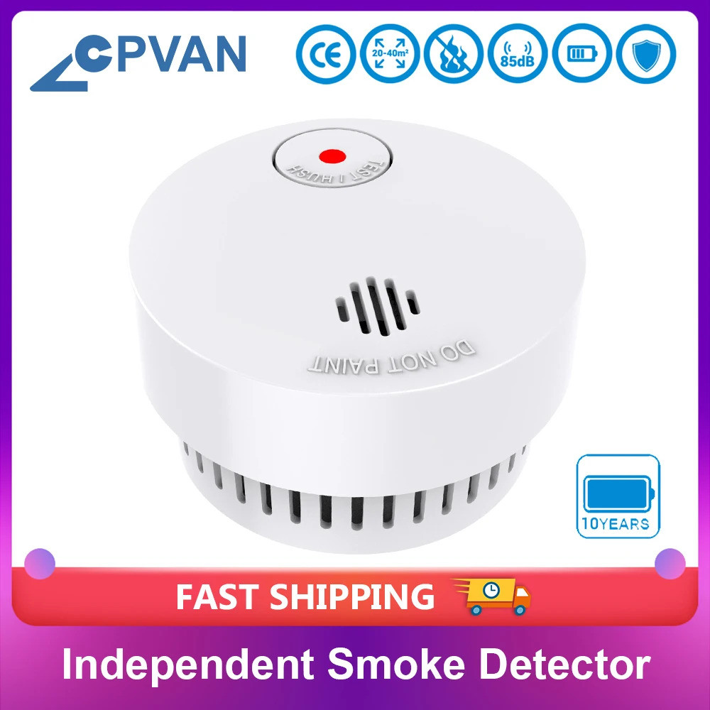 Fire Alarm Independent Photoelectric Detector High sensitivity Safety ...