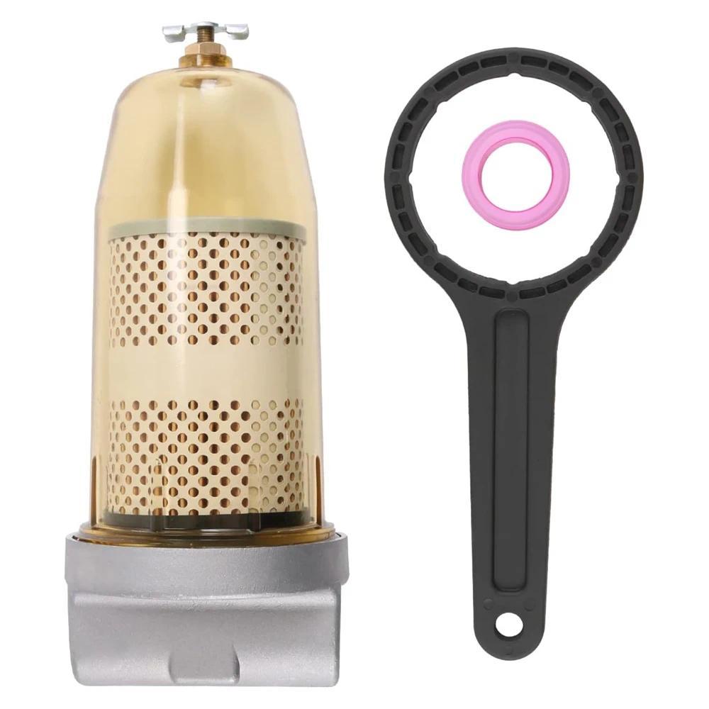 496 Fuel Tank Filter Assembly with Wrench Replacement for Gasoline and ...