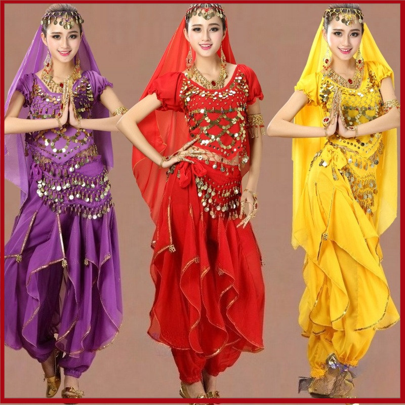 New Belly Dance Ethnic Style Dance Suit Xinjiang Dance Indian Dance ...