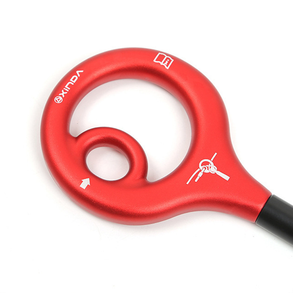 9-Shape Rigging Descender Aluminum Alloy Figure Belay Device Rock ...