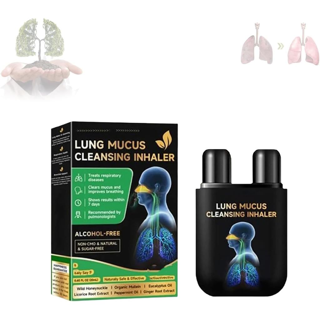 Ourlyard Herbal Lung Cleansing Inhaler, Ourlyard Inhaler, Herbal Spray ...