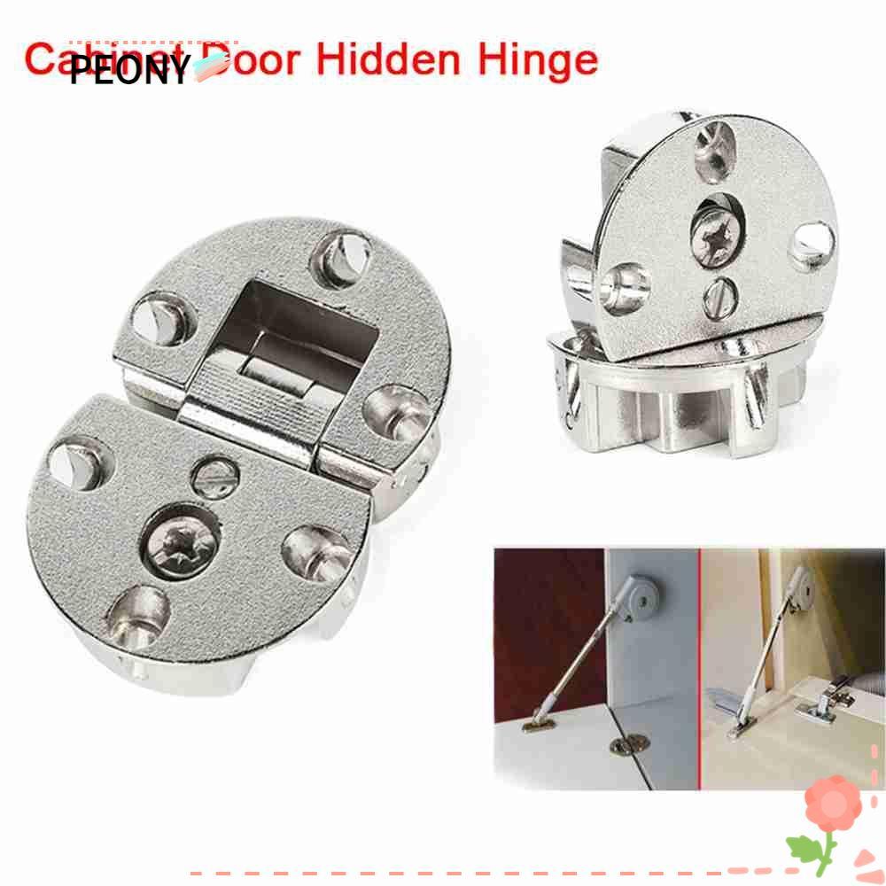 PEONYSG Folding Hinges Invisible Cabinet Door Flap Hardware Self ...