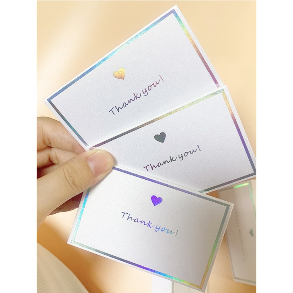 Ice White Paper Thank You Card Happy Birthday Greeting Card thank you ...