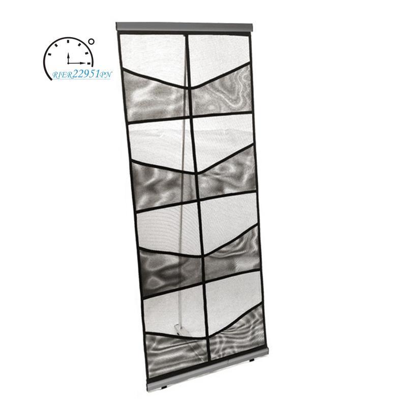 Vertical Brochure Stand Grid Brochure Display Stand Portable Brochure ...
