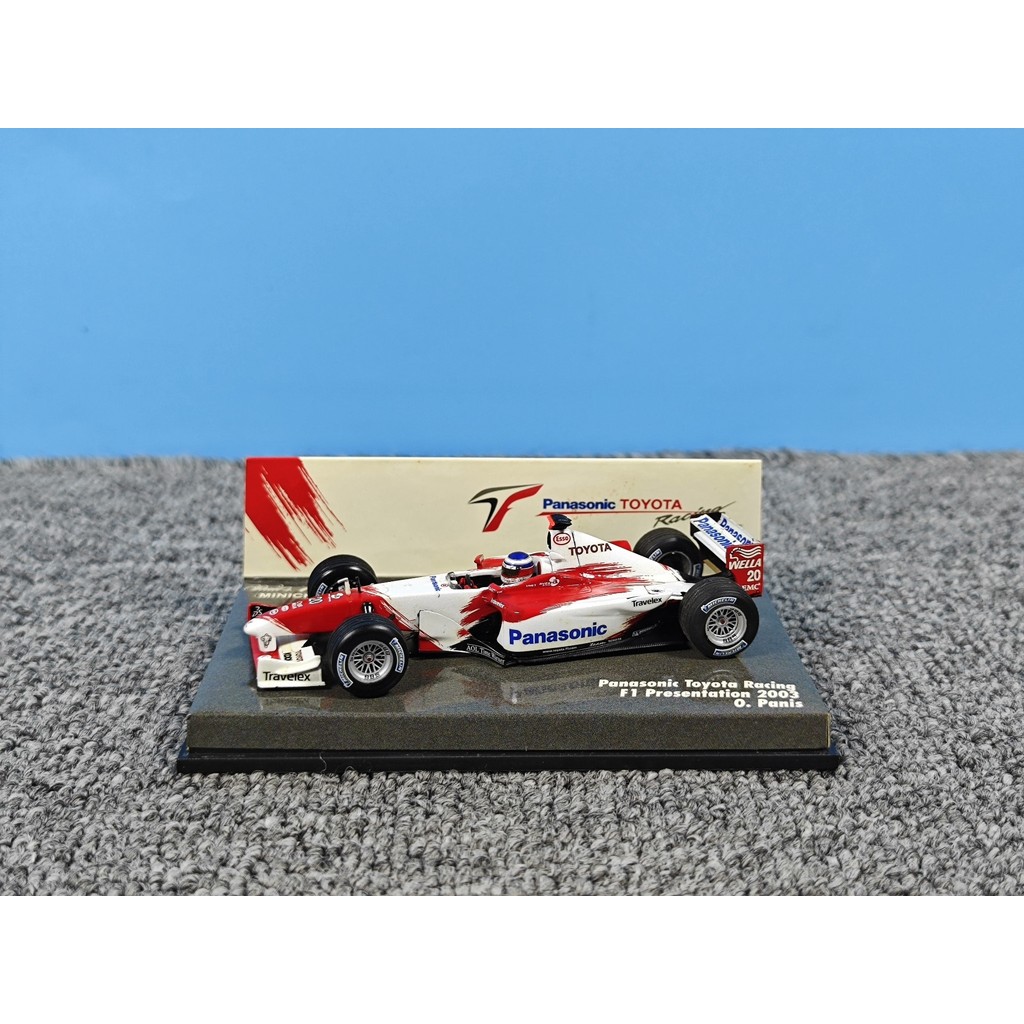 Toyota Racing Model TF103 2003 Ralph Schumacher F1 Car Model Mini Cut ...