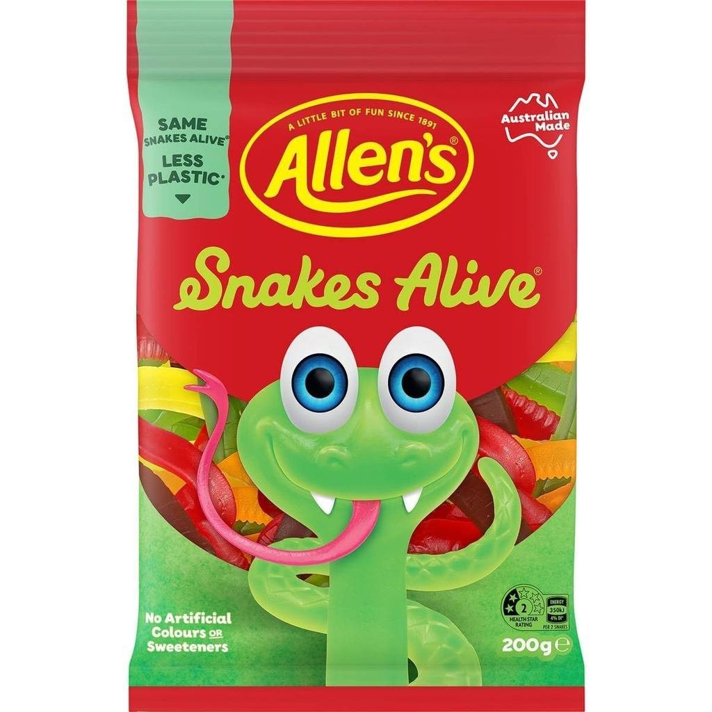 Allen's Snakes Alive 200g | Shopee Singapore