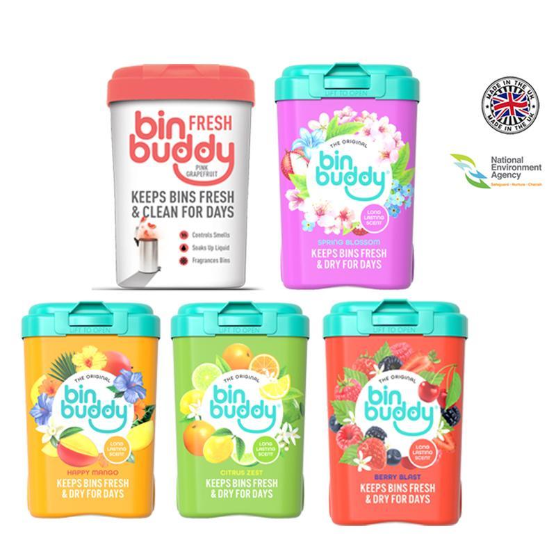 Bin Buddy Disinfectant Powder for Dust Bin 450g (Remove Smell) | Shopee ...