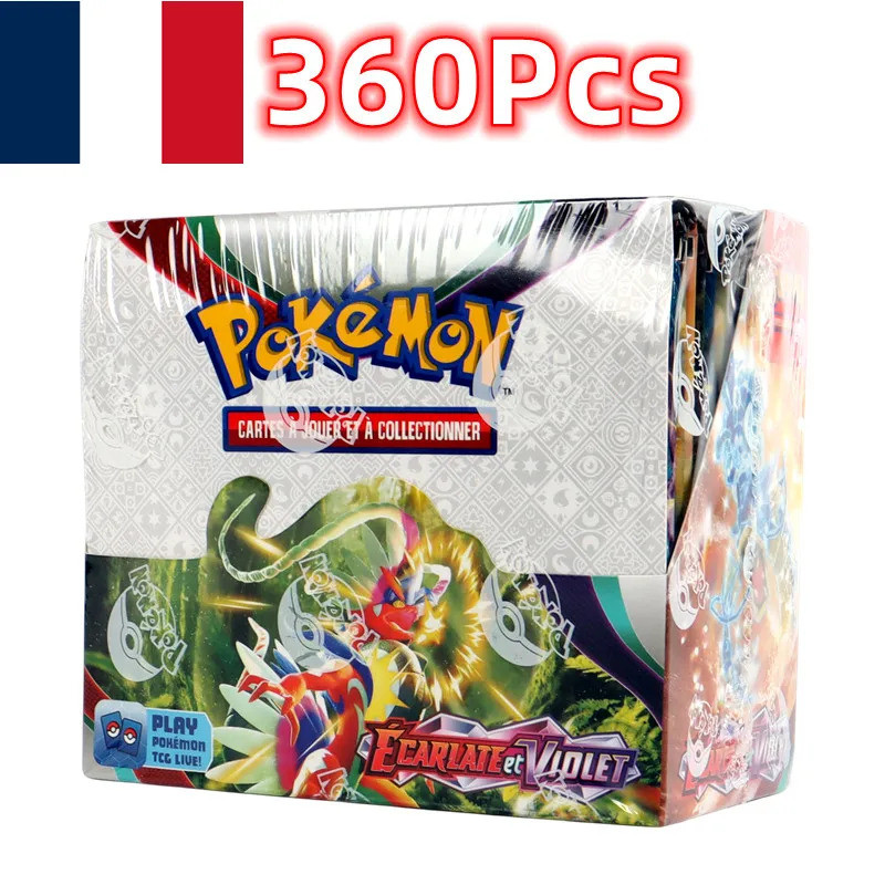 360Pcs French Pokémon TCG:Scarlet Violet Booster Box Pokemon card 36 ...