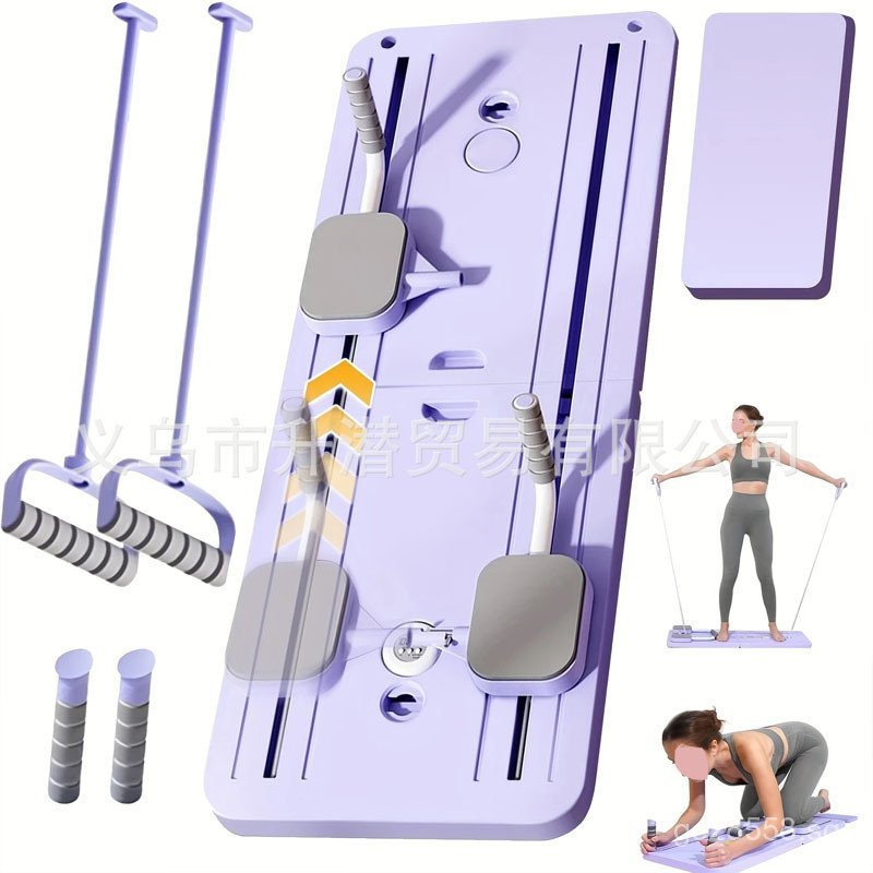 Foldable AB Abdominal Core Cross-Border Pilates Reformer Wheel Trainer ...