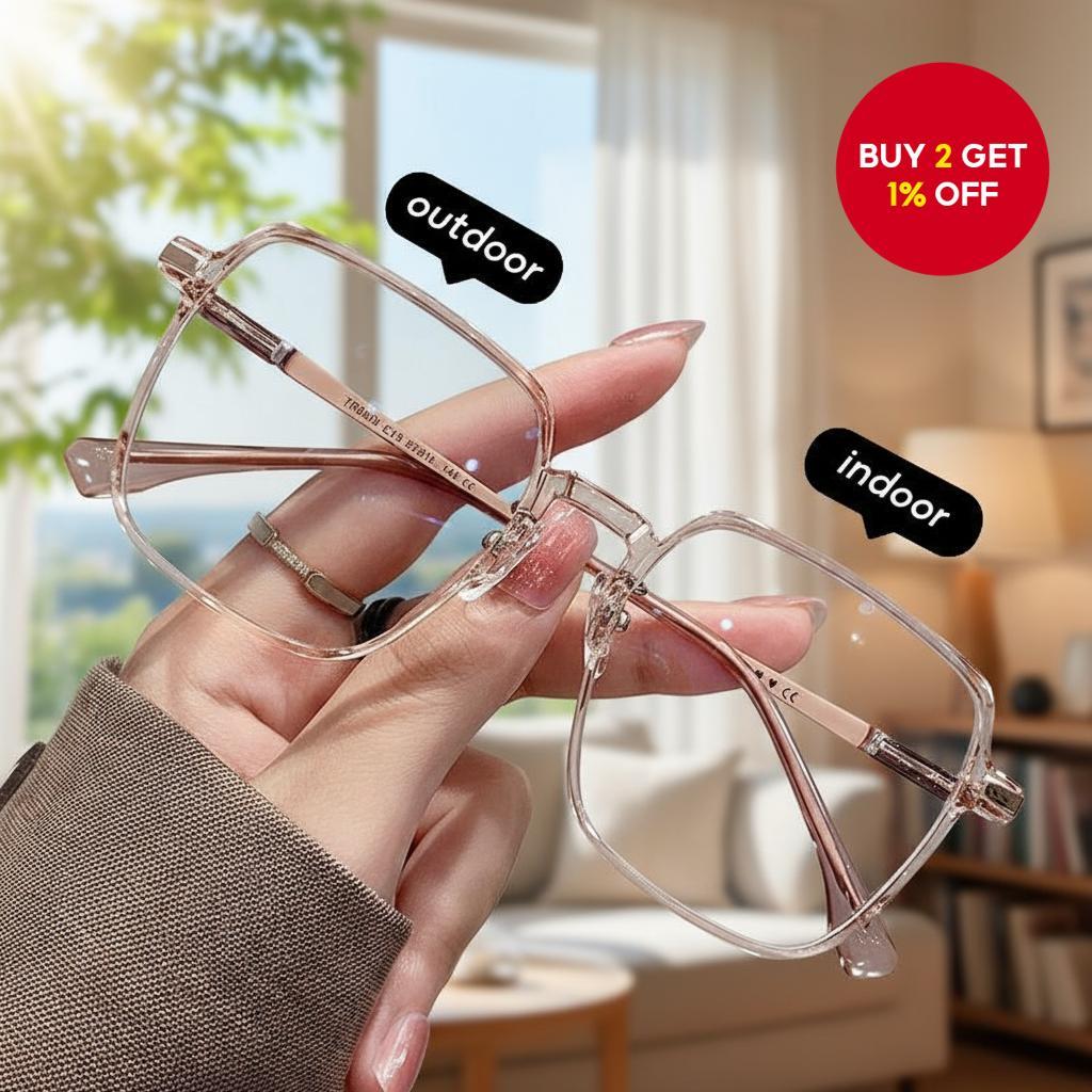 2025 Women's Blue Light Shield Eyeglasses | Adaptive Color Lenses ...