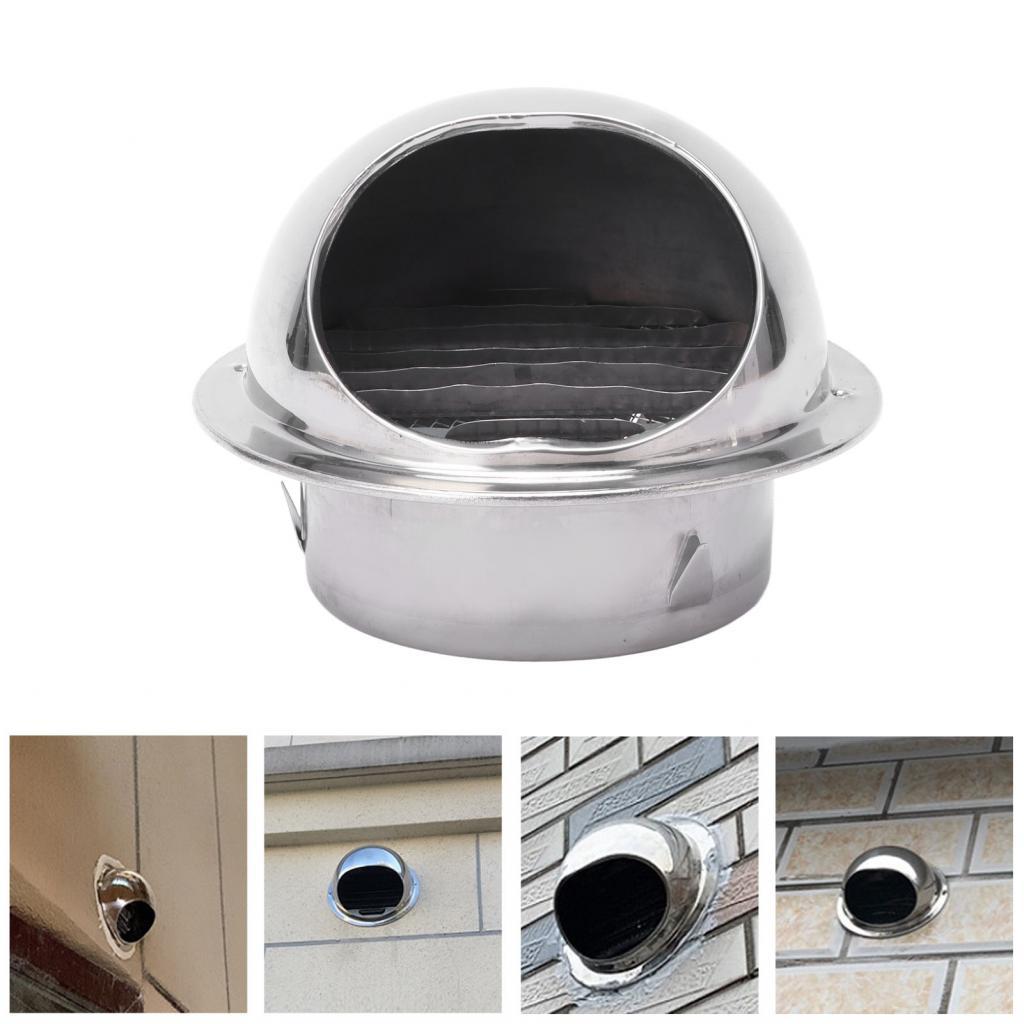 toolwe-SG Stainless Steel Vent Hood Weatherproof Wind Cover Outlet ...