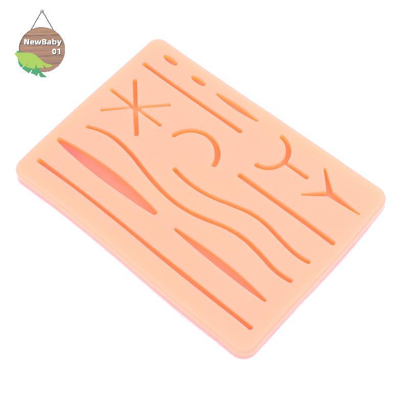 Nebaby Skin Suture Model Wound Silicone Suture Pad Y Traumatic Suturing ...