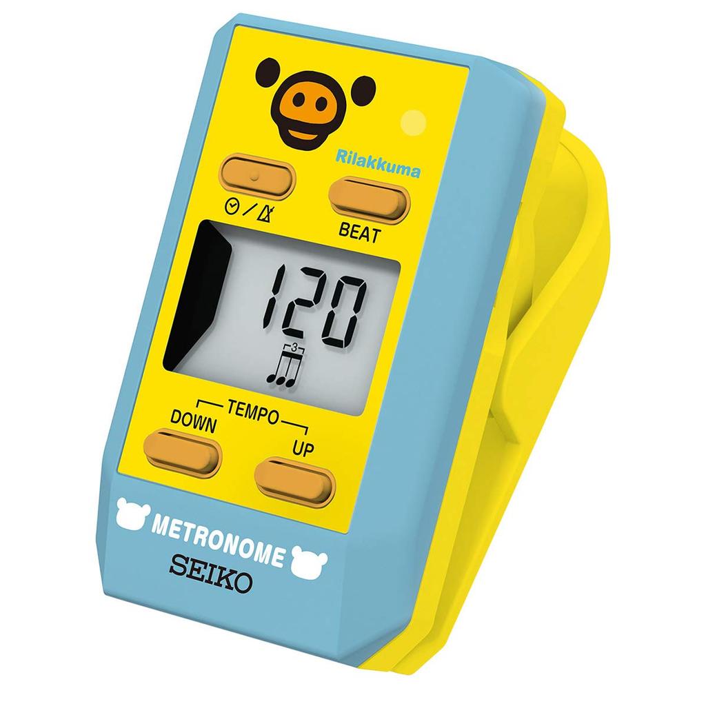 SEIKO DM51RKL Clip Metronome with Watch DM51 Yellow Bird Limited Model ...