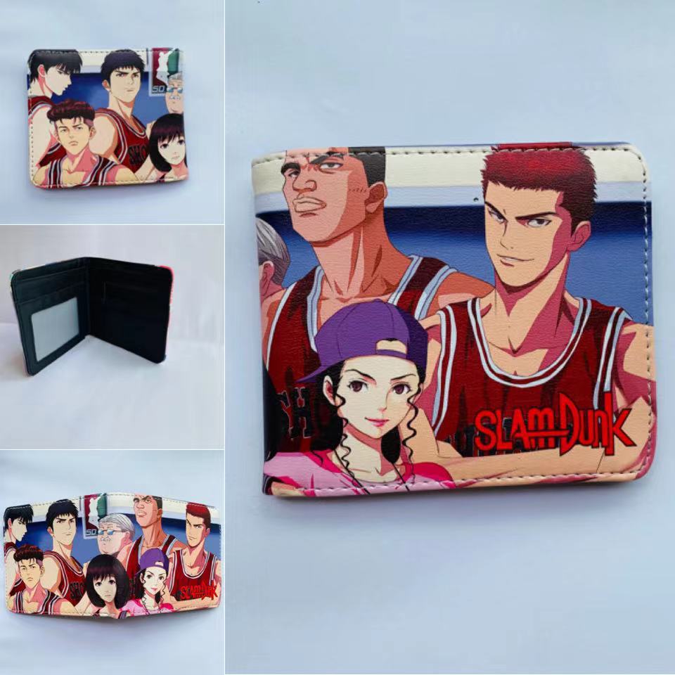 8UPX Anime Wallet Birthday Gift Slam Dunk Sakuragi Flower Road Wallet ...