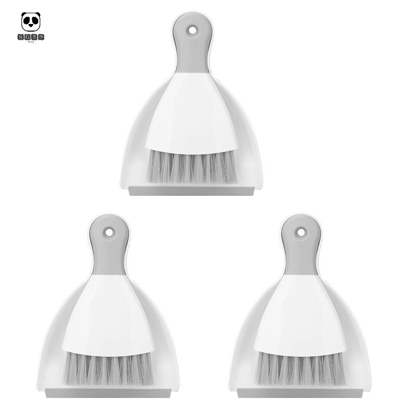 3X Small Broom and Dustpan Set,Mini Handheld Dust Pan with Cleaning ...