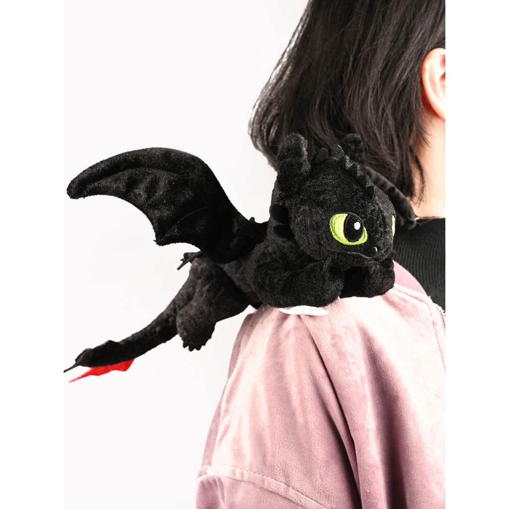 Official How to Train Your Dragon Toothless Car Roof Plush Toy Car ...
