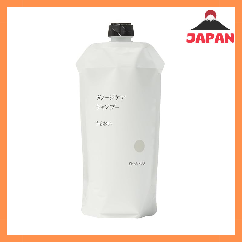 MUJI Damage Care Shampoo - Moisturizing & Color Keep - 400mL and Refill ...