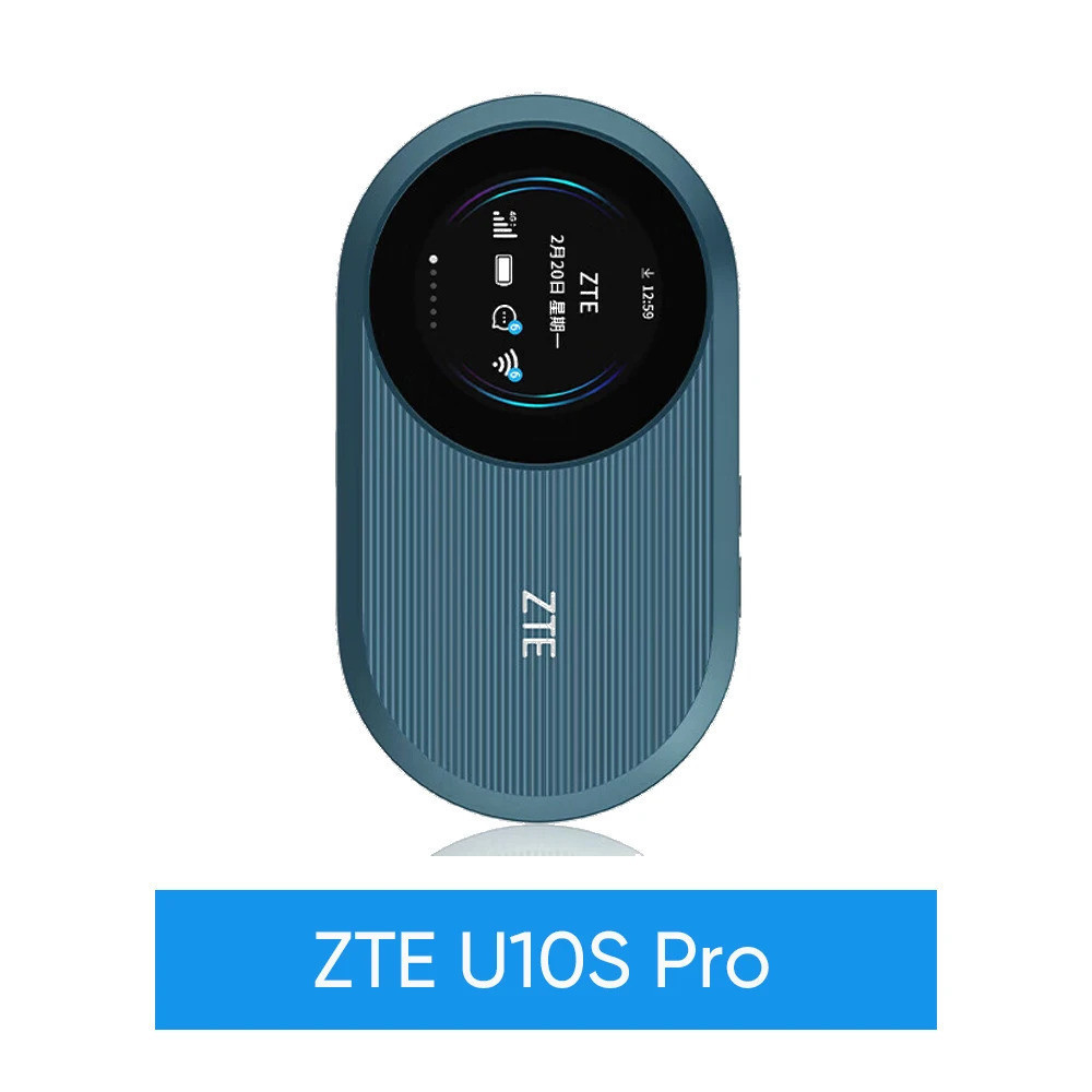 ZTE U10S Pro 4G LTE WiFi 6 Pocket WiFi Router 229Mbps Mobile Router 3000mAh Sim Card Modem ...