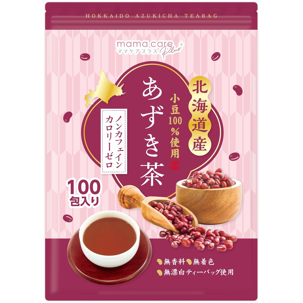 Doctor-approved Azuki Tea 4g x 100 bags Hokkaido-grown 100% Azuki Non ...