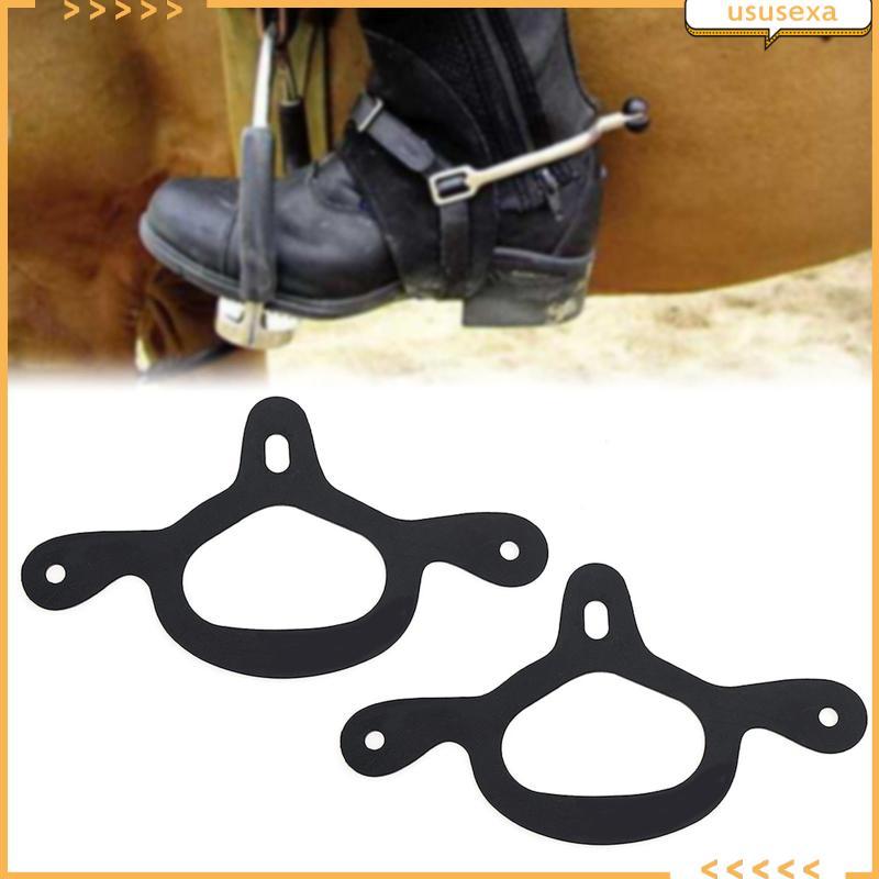 [Ususexa] 2x Rubber Spur Straps Cowboy Cowgirl Outdoor Equestrian ...