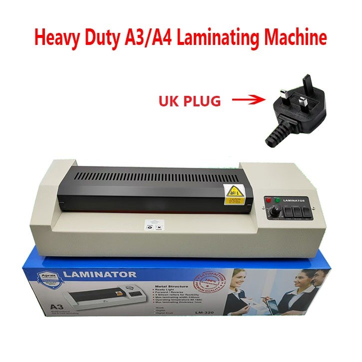 Laminating Machine Heavy Duty A3 A4/ Laminating Machine / Mesin ...