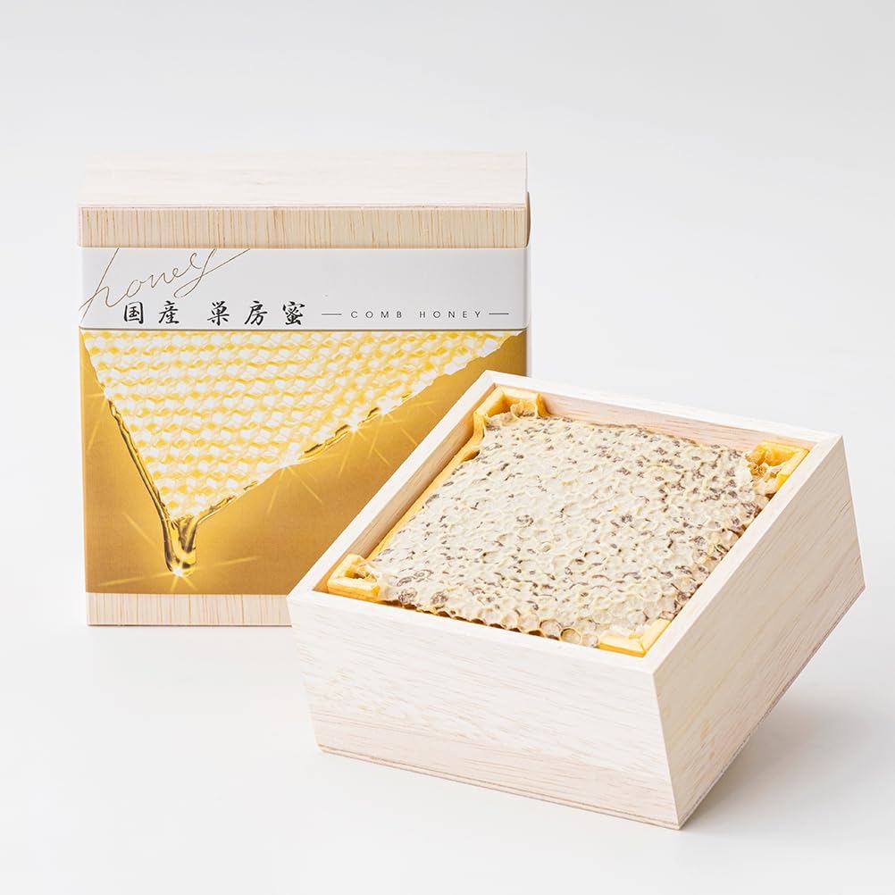 Sugi Bee Garden Domestic hive honey square box 300g | Shopee Singapore