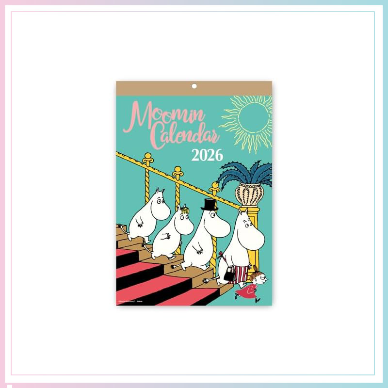 Gakken Stayful 2026 Moomin Wall Calendar - Original Art Edition, Starting January 2026 | Shopee ...