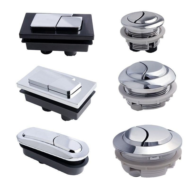 Toilet Tank Accessories Flush Button Universal Toilet Press Flush ...
