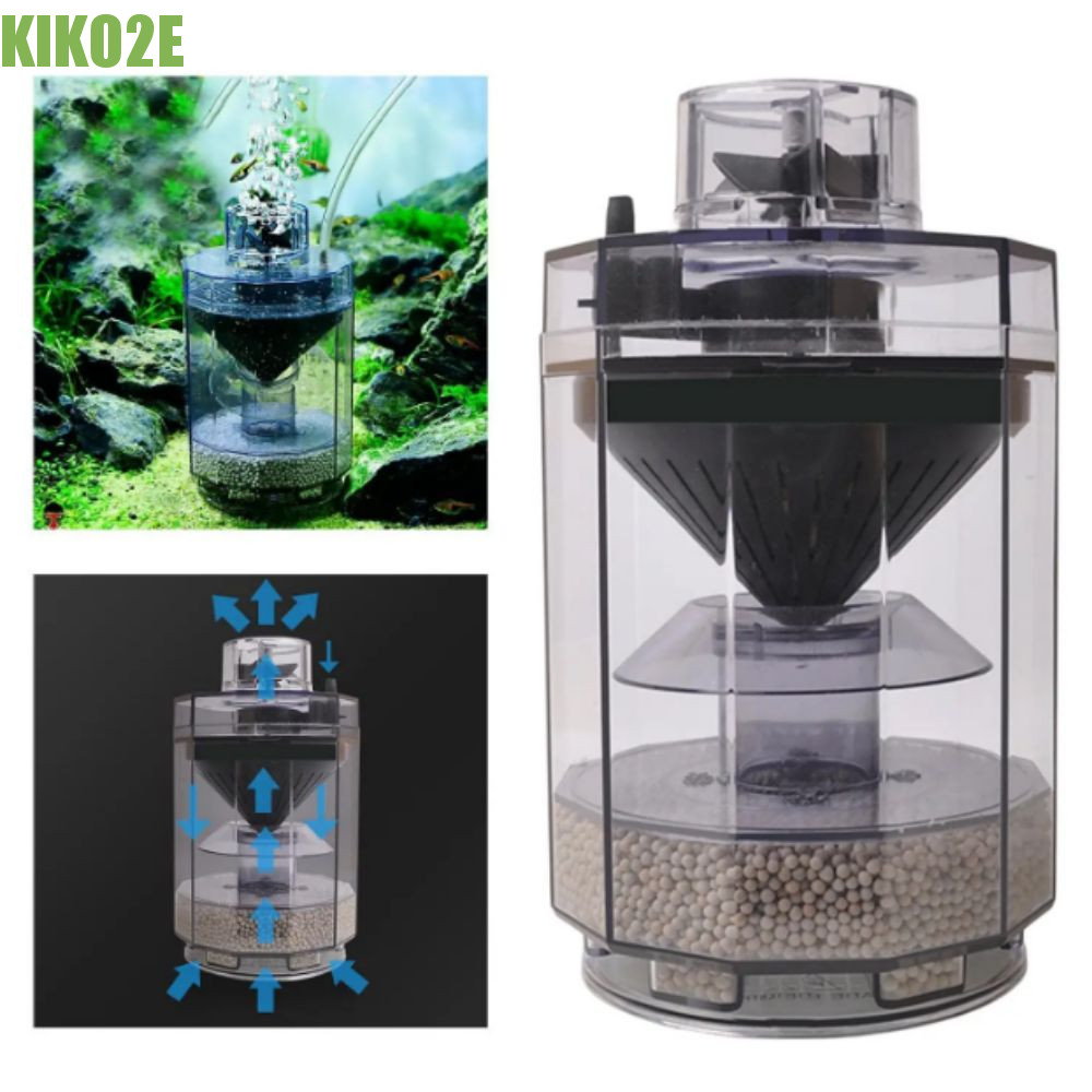 KIKO2E Fish Poop Collector, Single/Three Bladed Wheel Automatic Fish ...