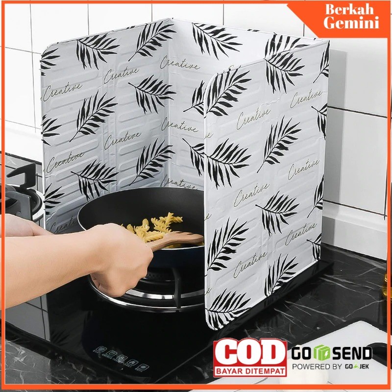 Aluminum Foil Plate Oil Splash Guard - A01 - 7RHXOHWH | Shopee Singapore